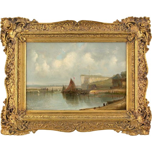 Alfred H Vickers, White Horse Bay, 1890s, Oil Painting for sale at Pamono