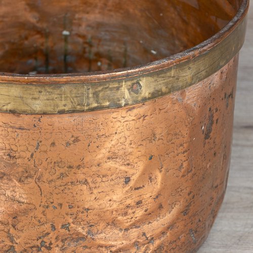 Antique 19th Century English Copper Cooking Pot, 1860s for sale at Pamono