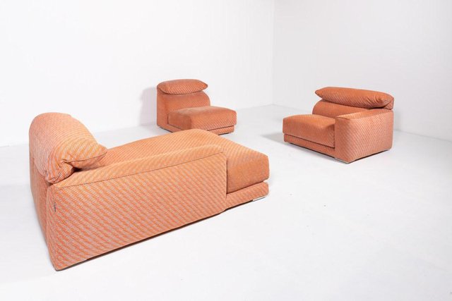 Modulare Roche Bobois Lounge Sofas, 3er Set bei Pamono kaufen