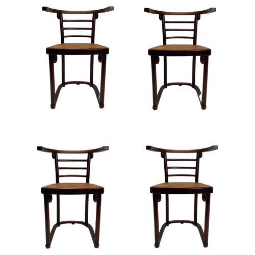 Stuhl Mod. Bat zugeschrieben Josef Hoffmann für Thonet, 1890er bei ...