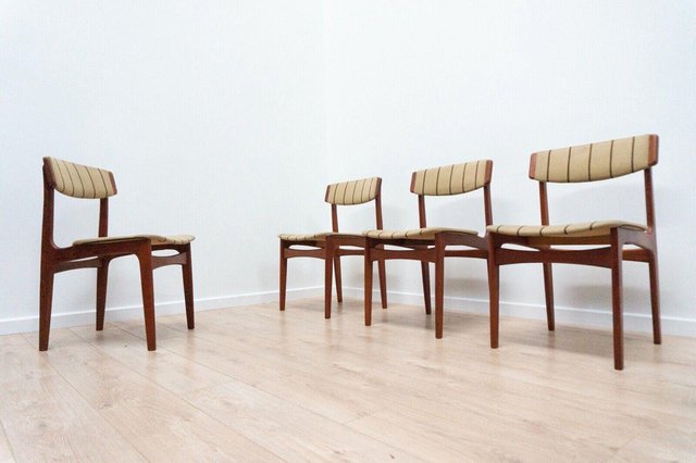 Mid-Century Danish Teak Dining Chairs by Bundgaard Rasmussen, 1960s ...