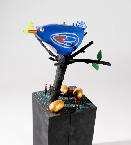 Blue Bird by Egil Syvertsen, Norway, 2000s for sale at Pamono