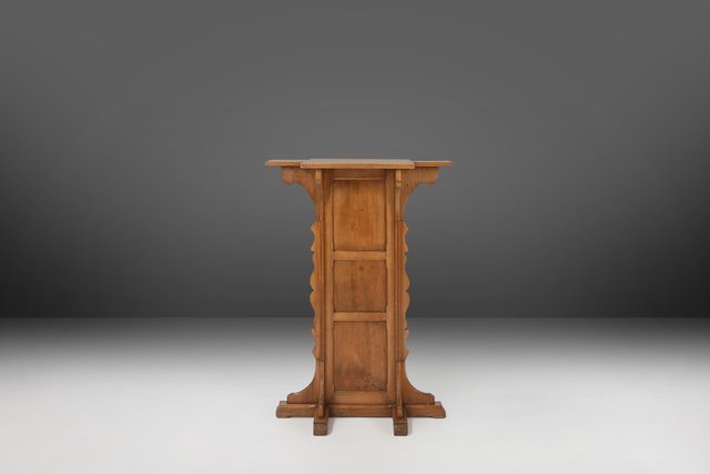 French Wooden Church Console, 1900s for sale at Pamono