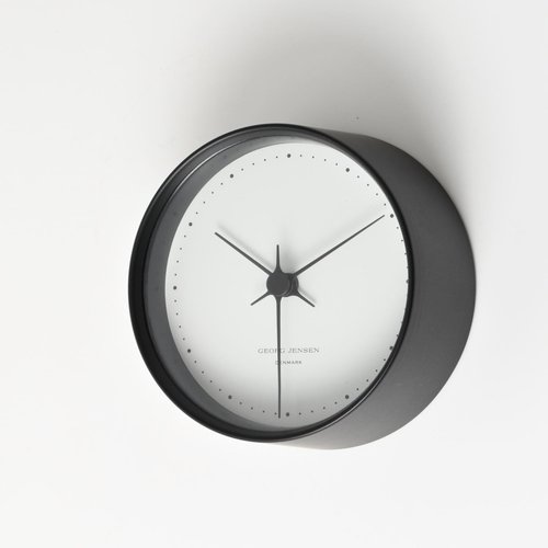 Danish Wall Clock by Henning Koppel for Georg Jensen, 1980s for sale at ...