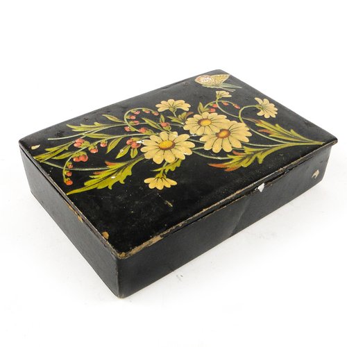 Japanese Lacquerware Box, 1920s for sale at Pamono