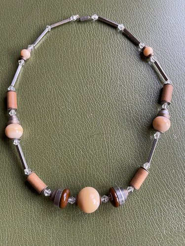 Art Deco Necklace attributed to Jakob Bengel, Germany, 1930s for sale ...