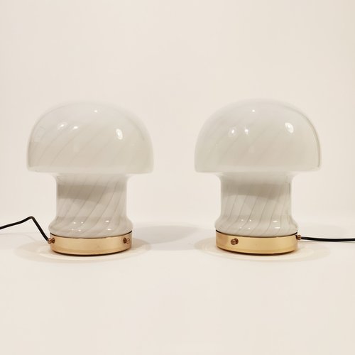 Italian Desktop Lamps, 1970s, Set of 2 for sale at Pamono