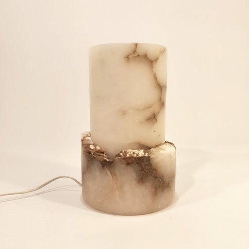 Spanish Alabaster Lamp, 1970s for sale at Pamono