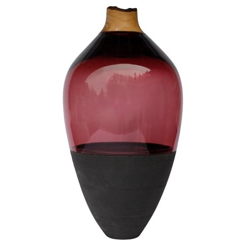 TSV5 Stacking Red Vessel by Pia Wüstenberg for sale at Pamono