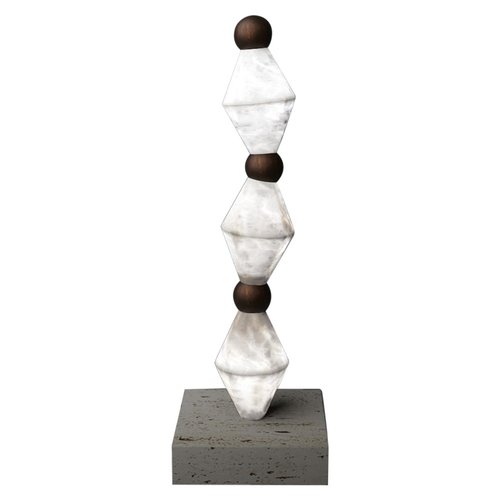 Chronos Ruggine Of Florence Table Lamp by Alabastro Italiano for sale ...