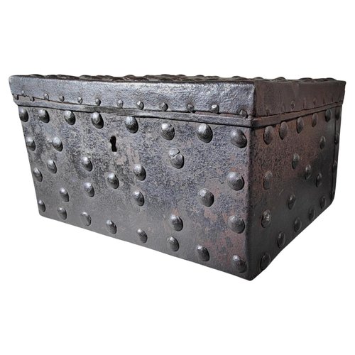 Wrought Iron Box, 18th Century for sale at Pamono