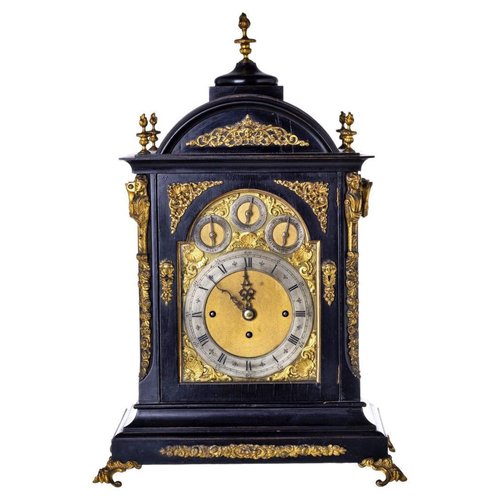 English George III Table Clock from John Creed Jennens & Son, 19th ...
