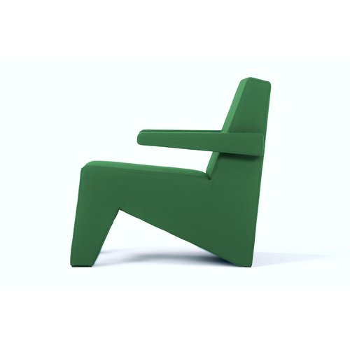 Cubic Armchair in Green by Moca for sale at Pamono