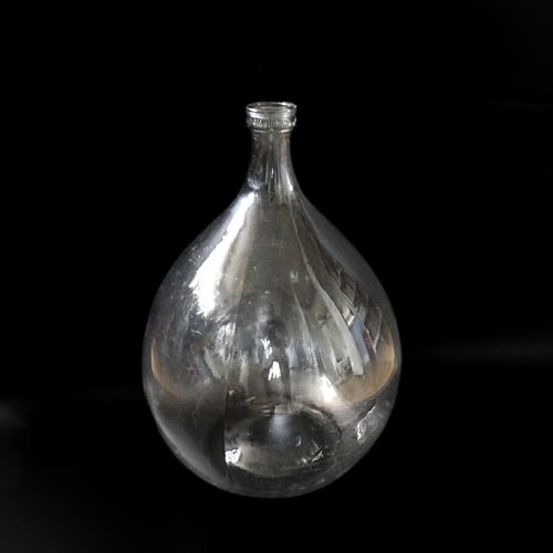 Vintage Italian Lady Jeanne in Clear Glass for sale at Pamono