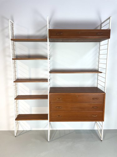 Modulares Vintage Ladderax Wandsystem von Staples, 1960er bei Pamono kaufen