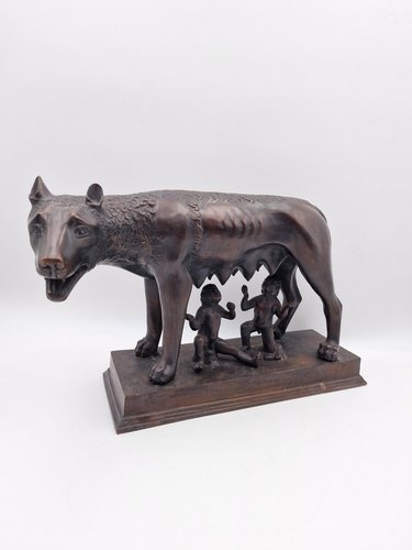 Roman She-Wolf, 1980s, Bronze for sale at Pamono