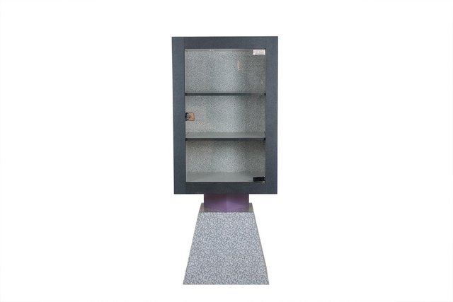 Lacquered Wooden Display Cases, 1980s, Set of 2 for sale at Pamono