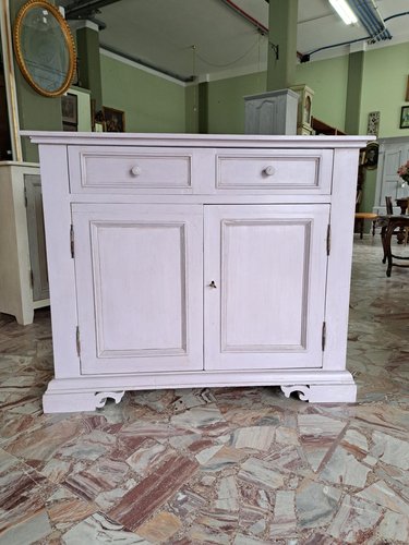 Lavender Lacquered Buffet Sideboard, 1980s for sale at Pamono