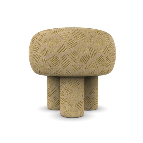 Hygge Stool in Linen by Saccal Design House for Collector for sale at ...