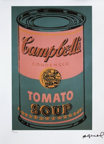 Andy Warhol, Tomato Soup, Offset Lithograph, 1960s for sale at Pamono