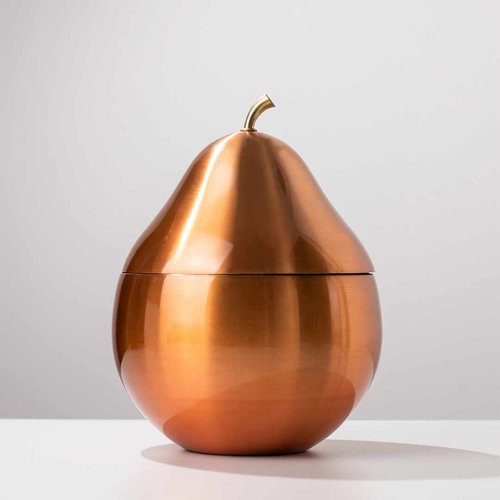 Pear-Shaped Anodized Aluminum Ice Cube Bucket by Daydream Production ...