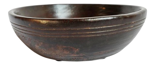 Ebony Wood Nepal Bowl for sale at Pamono