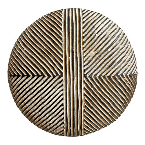 Vintage Zulu Round Shield Wall Decor for sale at Pamono