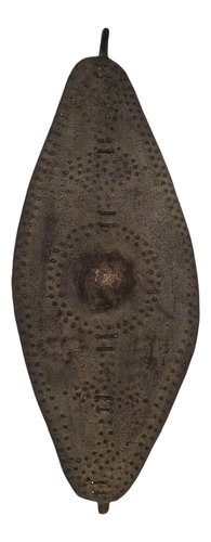 Vintage Iron Elongated Shield for sale at Pamono