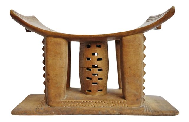 Original Asante Chief Stool for sale at Pamono