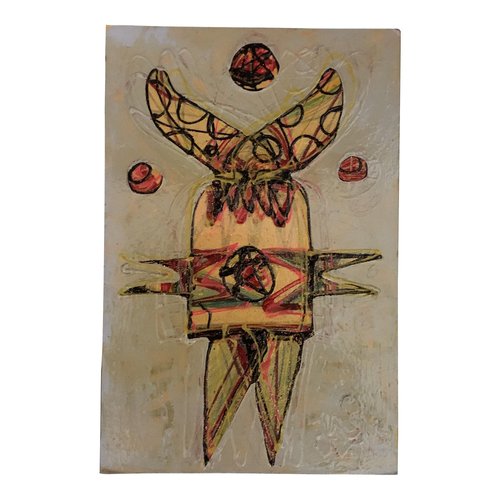 Wayne Cunningham, Abstract Goliath, 1980s, Paint on Paper for sale at ...