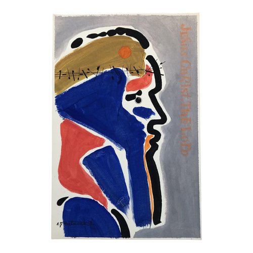 E.J. Hartmann, Jesus Christ the Lord, Portrait Painting for sale at Pamono