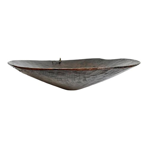 Vintage Thai Wood Gold Panning Bowl for sale at Pamono