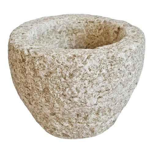 Petit Pot Vintage en Granit Ciselé en Pierre en vente sur Pamono