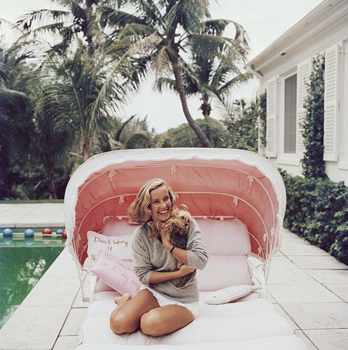 Slim Aarons, Alice Topping, Limited Edition Estate Stamped Photographic ...