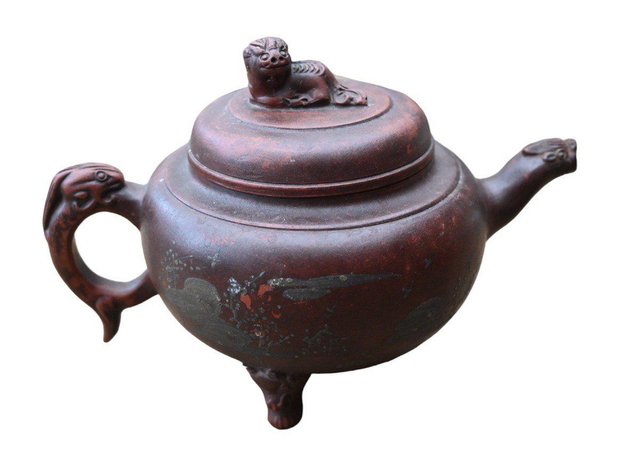 Chinese Jixing Clay Teapot for sale at Pamono