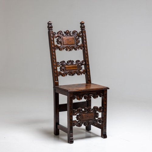 Italian Renaissance Side Chair, 1600s for sale at Pamono