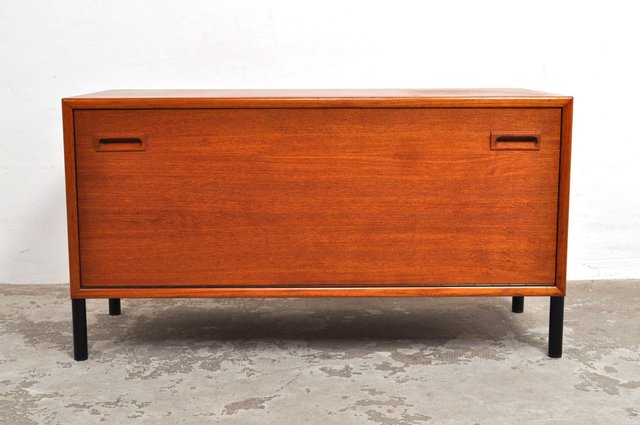 Small Vintage Sideboard in Teak, 1960s for sale at Pamono