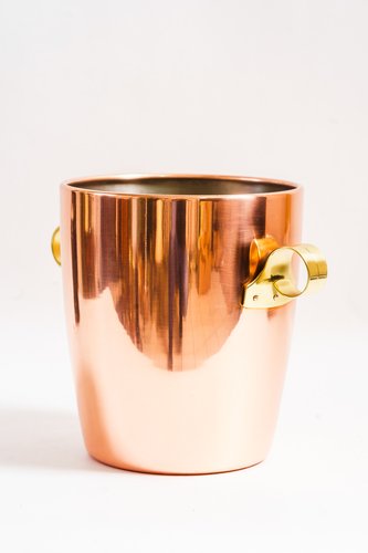 Copper Champagne Bucket, Vienna, 1950s for sale at Pamono