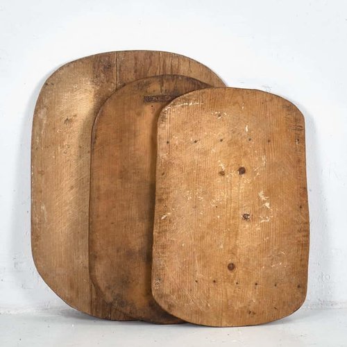 Vintage Cutting Boards, 1920, Set of 3 for sale at Pamono