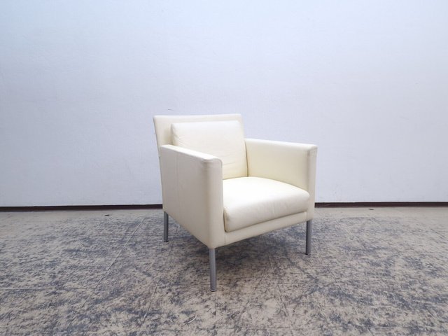 Chaise Jason Vintage en Cuir Véritable de Walter Knoll en vente sur Pamono