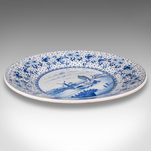 Ceramic Serving Plate, Belgian, 1920s for sale at Pamono