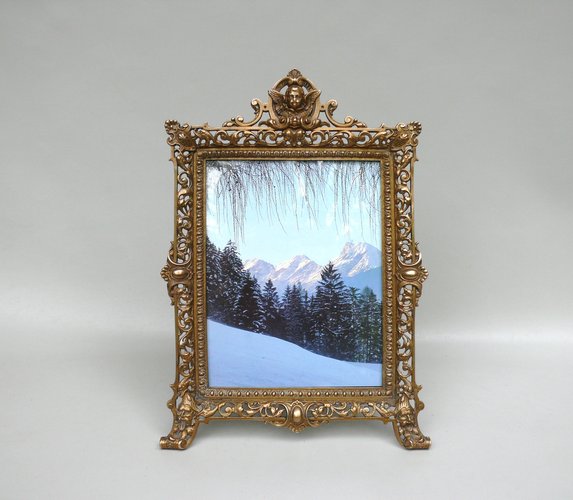 Antique Picture Frame with Mythical Creatures in Bronze, 1850 for sale ...