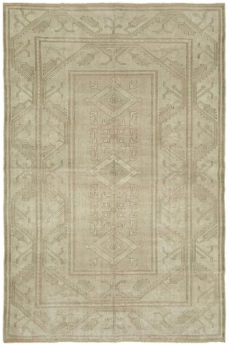 Large Vintage Beige Rug for sale at Pamono