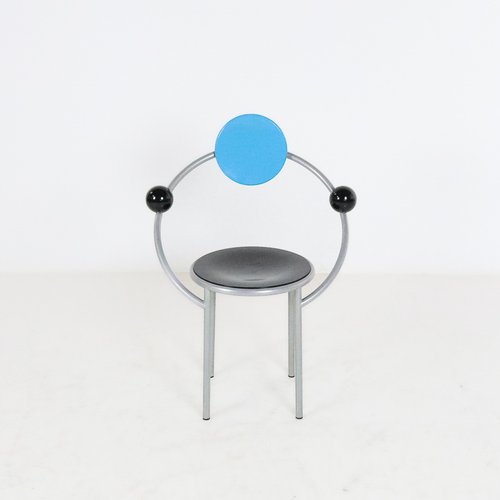 Chaise First par Michele De Lucchi pour Memphis Milano, 1983 en vente sur Pamono