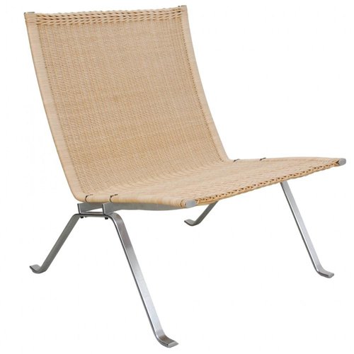 PK22 Chair in Wicker by Poul Kjærholm, 1990s for sale at Pamono