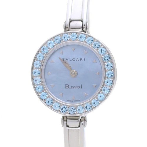 Blue Shell Topaz Watch in Stainless Steel from Bvlgari for sale at Pamono