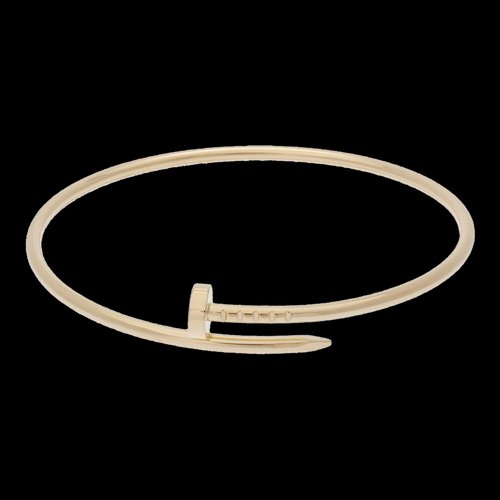 CARTIER Just Ankle SM #18 Unisex K18 Yellow Gold Bracelet for sale at ...