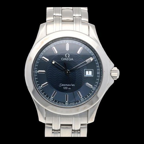 OMEGA Seamaster Watch Stainless Steel 2581.80 Quartz Men's 120M for ...