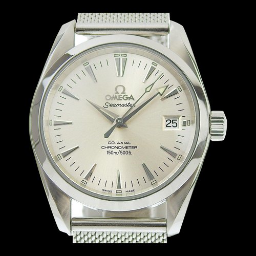 OMEGA Seamaster Aqua Terra Men's Automatic Watch Date Chronometer ...