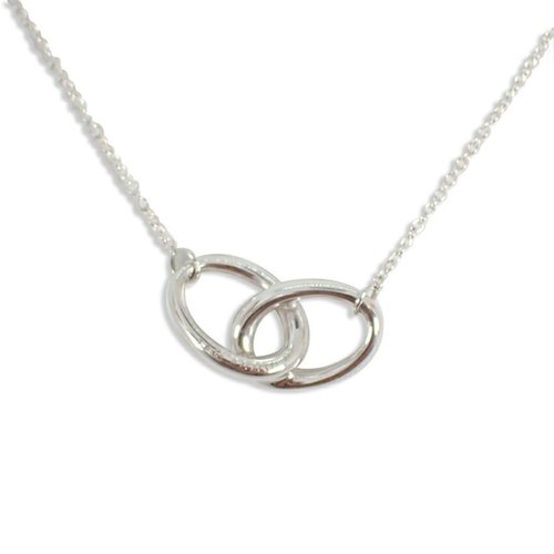 Double Loop Pendant Necklace from Tiffany & Co. for sale at Pamono